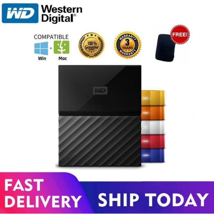 WD My Passport Ultra 2TB 1TB - HDD / HD / Harddisk / Harddisk External 2.5\" | Lazada.co.th