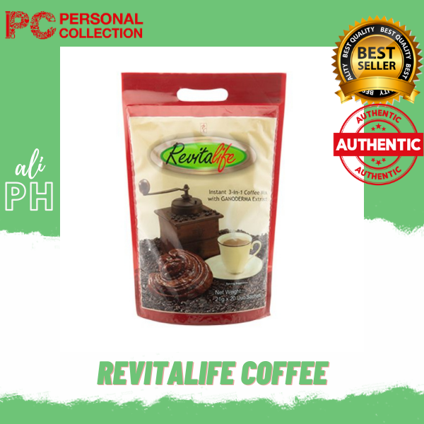 Revitalife 3-in-1 Instant Coffee with Ganoderma Extract (Personal ...