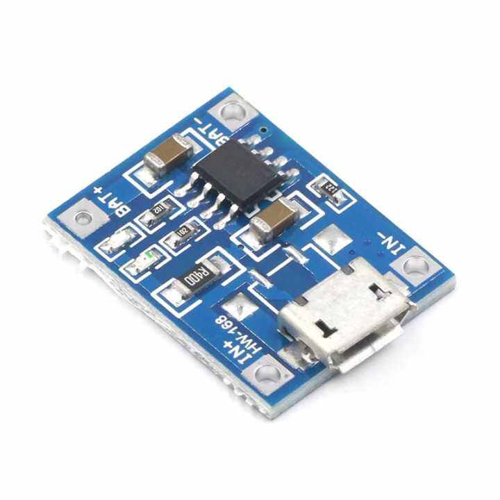 Modul Charger TP4056 5V 1A Micro USB to Li-ion Lithium 18650 battery TP 4056 | Lazada Indonesia