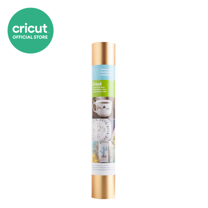 Cricut Adhesive Foil Matte [ 1 roll 12 in. x 48 in. Matte Adhesive Foil ...