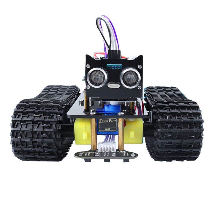 1 Set Robot Tank Car DIY Mini Tank V2.0 for Arduino Robot Tracking ...