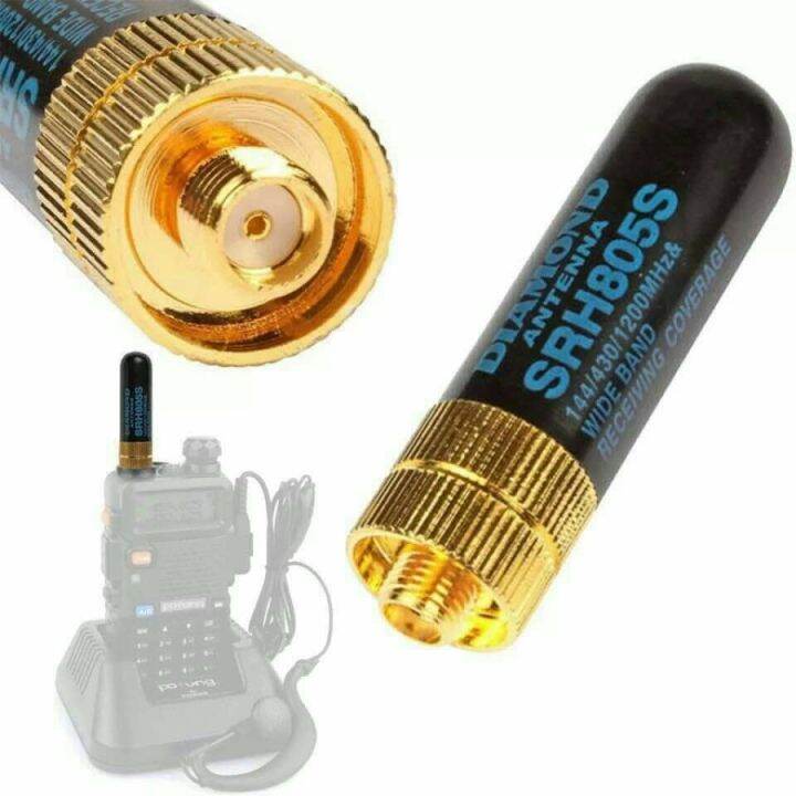 Antena Diamon SRH-805S / SRH805s / antena tambahan HT Baofeng Female | Lazada Indonesia