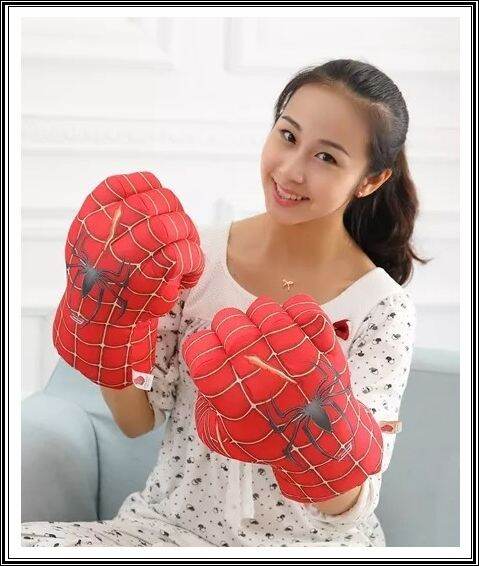 ac24.2 ถุงมือสไปเดอร์แมน ถุงมือนวม ถุงมือSpiderman Spiderman glove Big ...