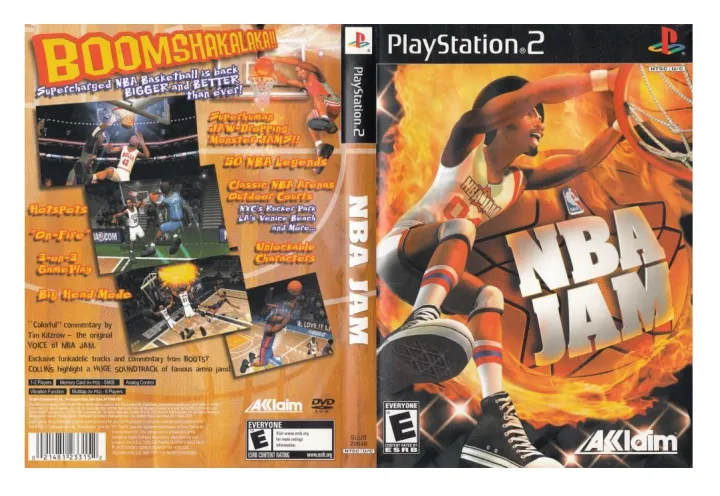 PS2 NBA JAM (DVD Game) | Lazada