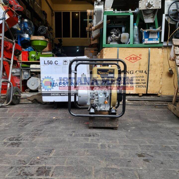MESIN POMPA AIR DIESEL POMPA ALKON 2" 2INCI MAESTRO L50C DIESEL PUMP ...