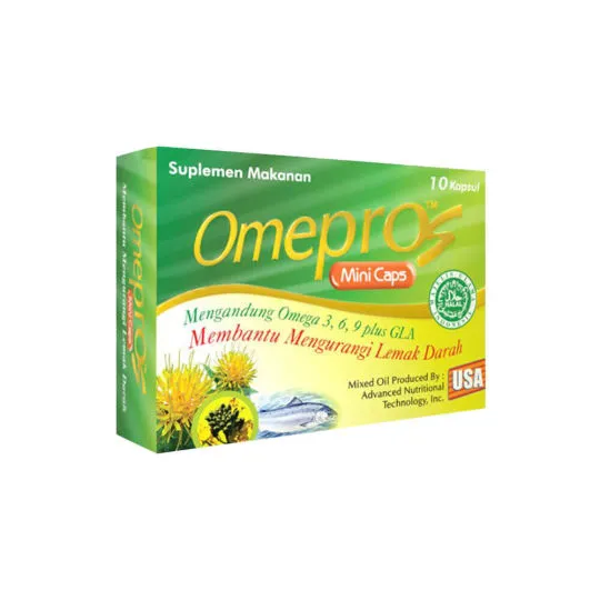 Omepros Omefros Omevros Mini 1 box isi 30, 1 box isi 10 Kapsul Obat ...