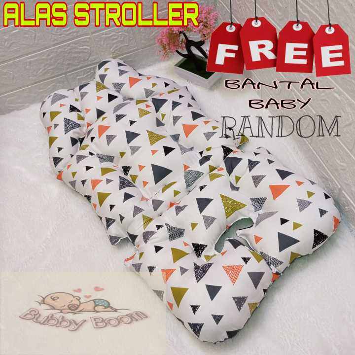 Paket alas stroller free bantal | Lazada Indonesia