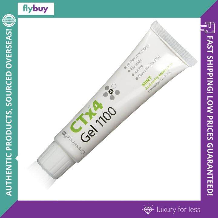 CariFree CTx4 Gel 1100 (Mint): Anti-Cavity Toothpaste | Cavity ...