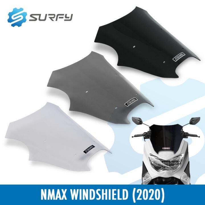 NMAX 2020 Windshield Nmax V2 Visor With Bolts made in Thailand | Lazada PH