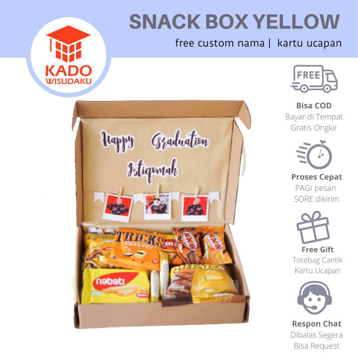 Snack Box Kado Wisuda | Lazada Indonesia