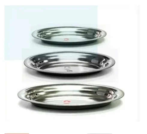 Stainless Steel Round Tray / Tray Bulat / Dulang Talam 不銹鋼圓形托盤 / 托盤 ...