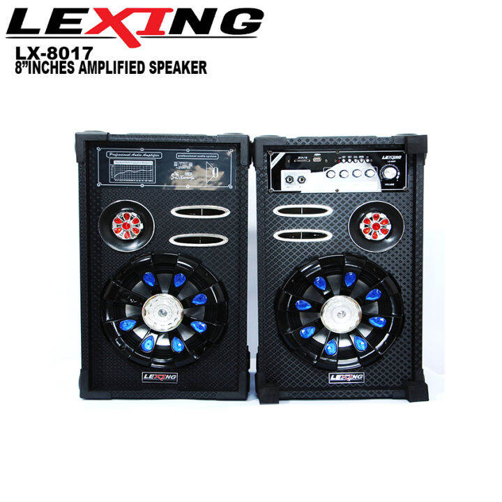 LEXING DUAL SPEAKER 8 INCHES | Lazada PH