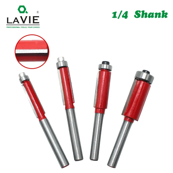 LAVIE 1 PC 1/4 นิ้ว Shank 6.35mm Flush Trim Router Bit สำหรับตัดไม้ ...