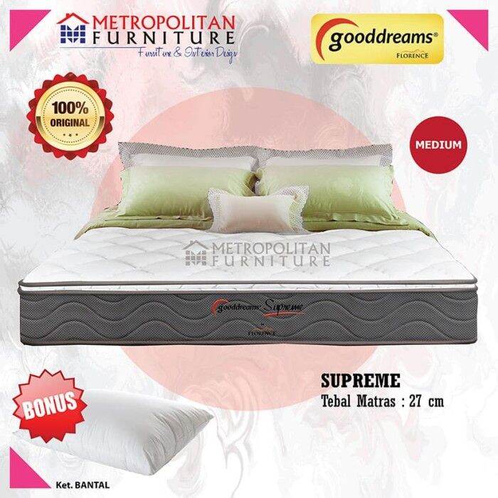 Kasur Springbed Gooddreams by Florence Supreme Hanya Matras | Lazada ...