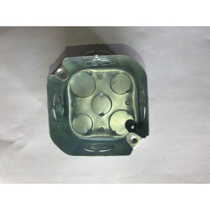 Metal Junction Box 4 x 4 or Utility Box 4 x 2 Metal pvc | Lazada PH