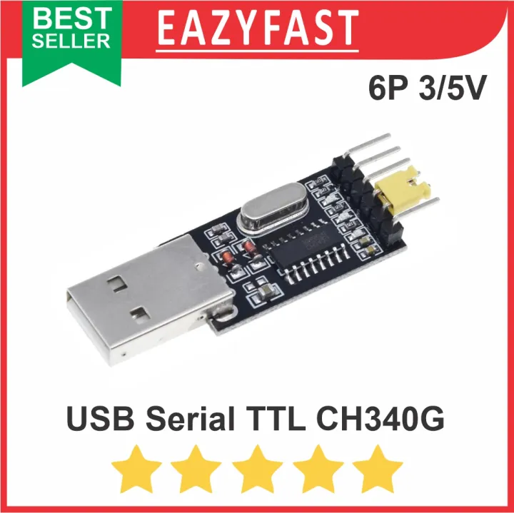 CH340 CH 340 USB To RS232 TTL Serial Converter Adapter Module Modul PL | Lazada Indonesia