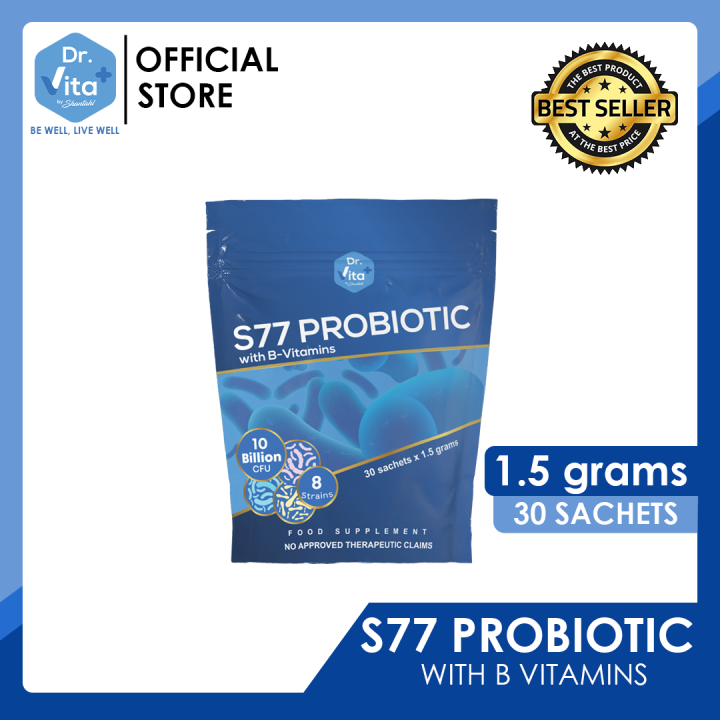 100% Authentic DR. VITA S77 PROBIOTICS with B-Vitamins | Lazada PH