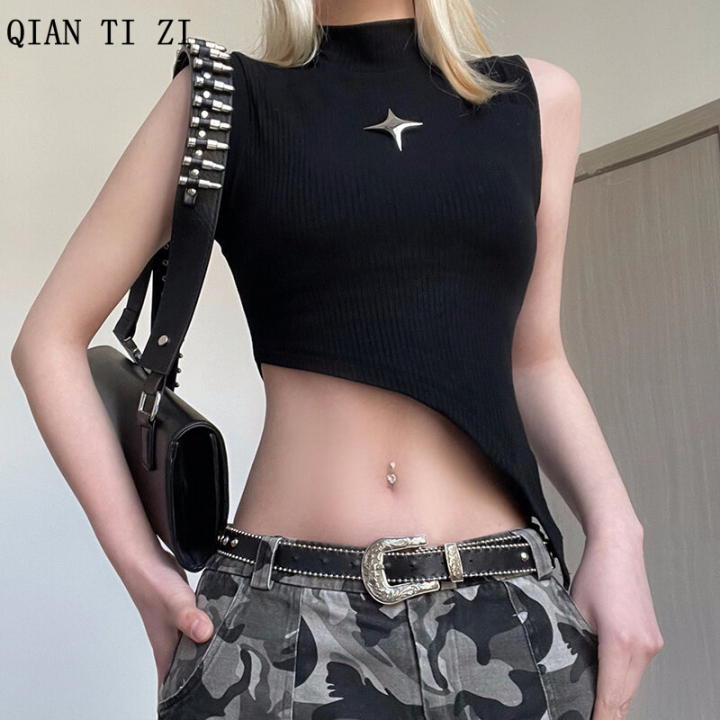 Zeus Trendy เสื้อยืด เสื้อยืดผูหญิง เสื้อครอป สไตล์เกาหลี แฟชั่น ...