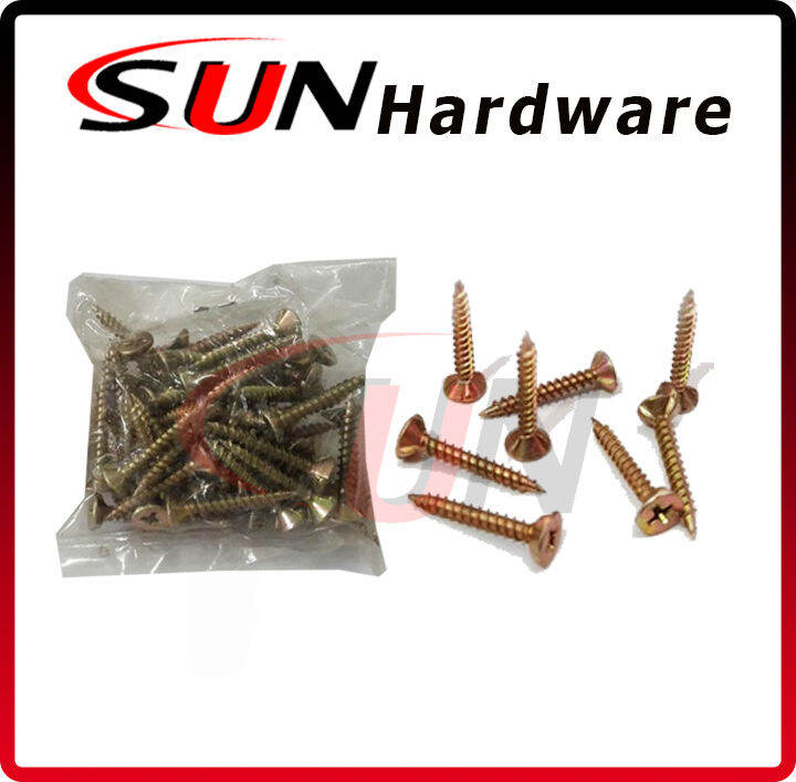 Sekrup Kuning Kalsi Board Plafon # 6 x 1 Inch 2 Cm Isi 50 Pcs | Lazada ...