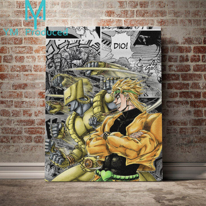 Wall Art HD Prints Dio Brando ตกแต่งบ้าน Jojo s Bizarre Pictures ภาพอะ ...