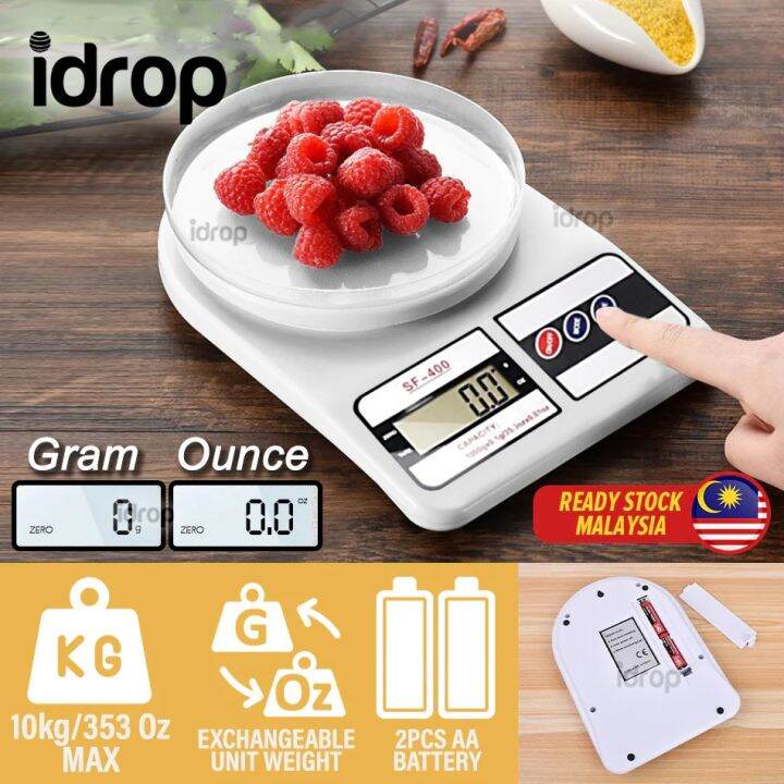 [Casa] SF-400 Kitchen Digital Electronic Scale 10kg Max / Alat Timbang Elektronik Dapur had 10kg ...