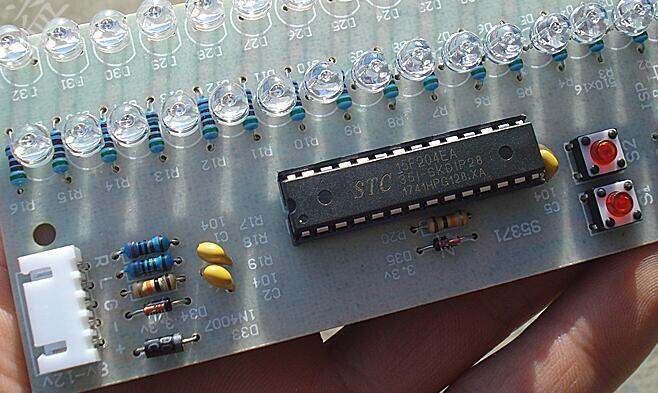 1pc MCU Adjustable Display Pattern LED VU Meter Level Indicator ...