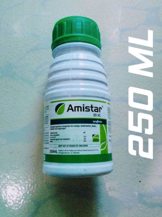 AMISTAR 25 SC AZOXYSTROBIN SYSTEMIC FUNGICIDE (250 ML) BY SYNGENTA ...