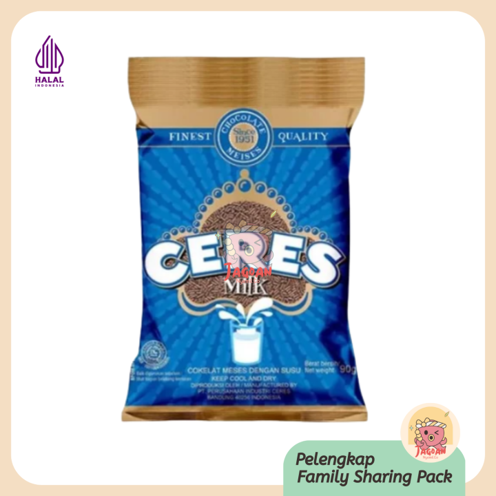 Cokelat Meses Ceres Milk 90 Gram Original | Lazada Indonesia
