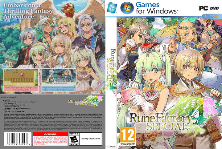 Rune Factory 4 Special PC GAME [Offline] | Lazada