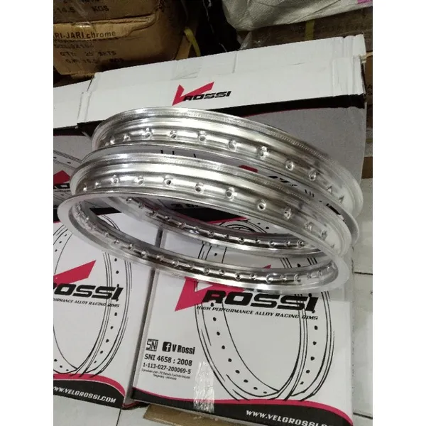 VELG MOTOR RING 18 X160 SEPASANG PRODUK ORIGINAL MEREK ROSSI WARNA ...