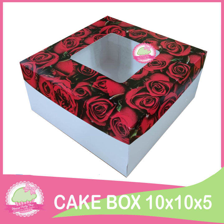 20 boxes Christmas Cake Box 12x12x5 / 10x10x5 - Thick Boxes - Holiday ...