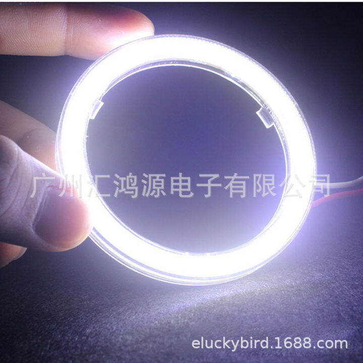 Highlight led angel eye cob aperture refit fog lamp headlamp angel eye ...