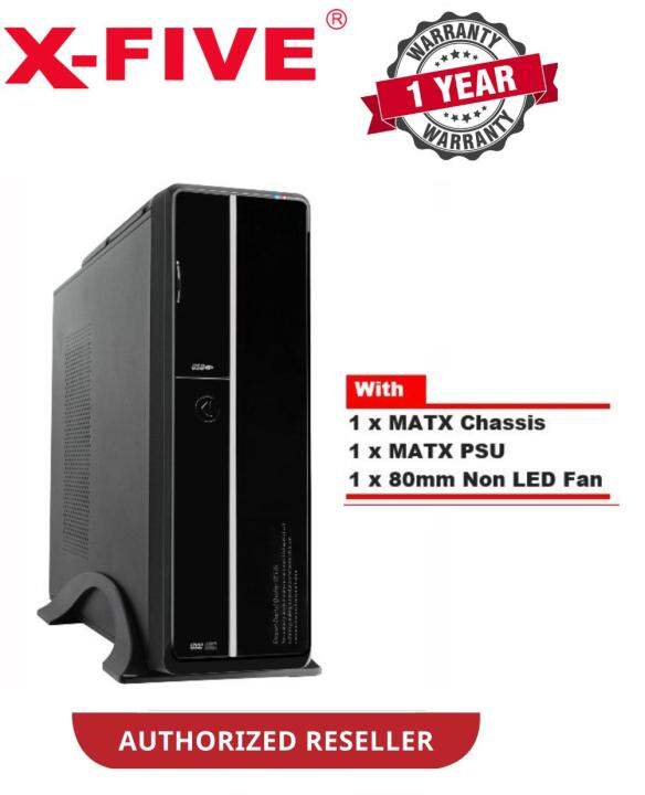 X-Five Elegant M3 Micro ATX Casing FREE 500W PSU | Lazada