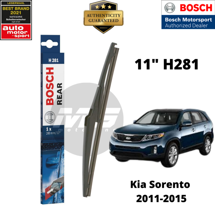 Bosch Rear Wiper 11" H281 for Kia Sorento 2011-2015 | Lazada PH