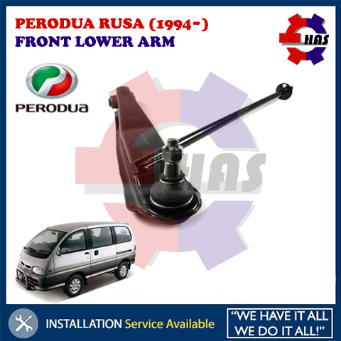 PERODUA RUSA FRONT LOWER ARM | Lazada