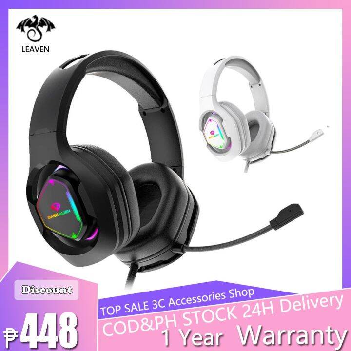 DARK ALIEN E600 gaming headset surround sound noise reduction headset ...
