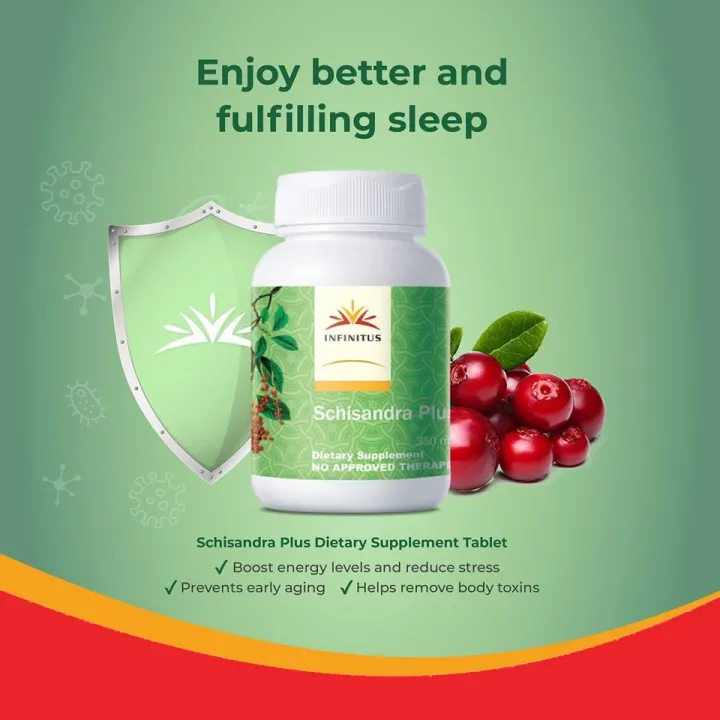 Schisandra Plus Tablet | Dietary Supplement | Infinitus | Sleep Stress ...