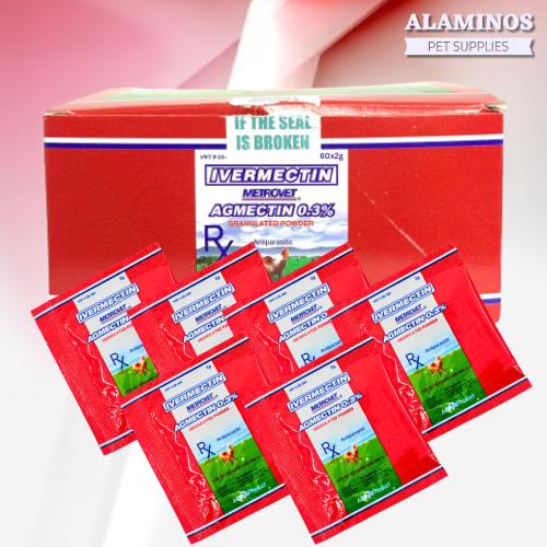 [APS] 6PCS DEWORMER AMCTN 2g POWDER / PETS / DOGS / CATS / POULTRY ...