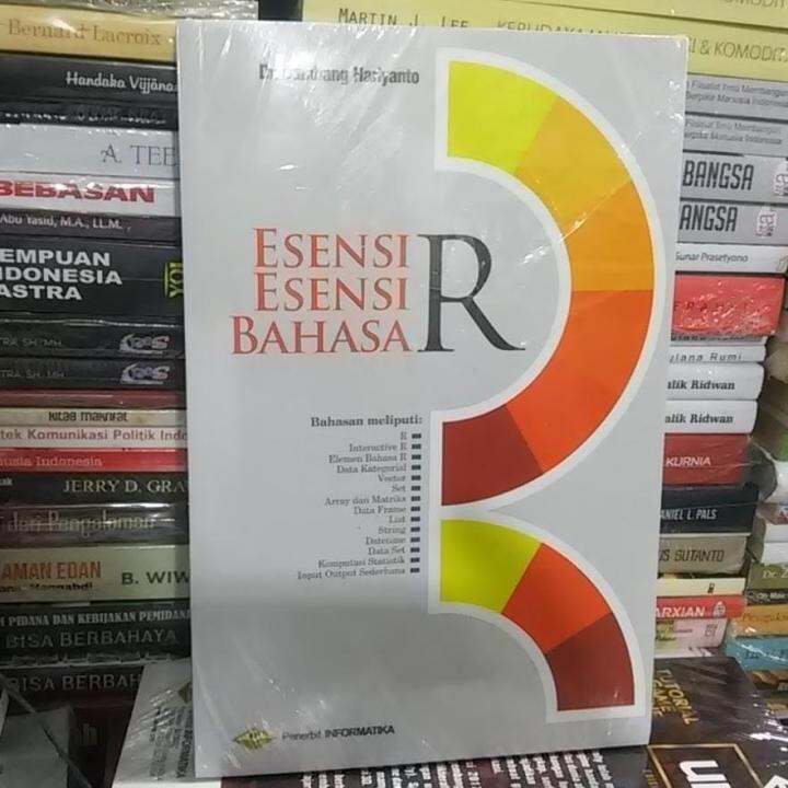 Buku Esensi Esensi Bahasa R - Bambang Hariyanto | Lazada Indonesia