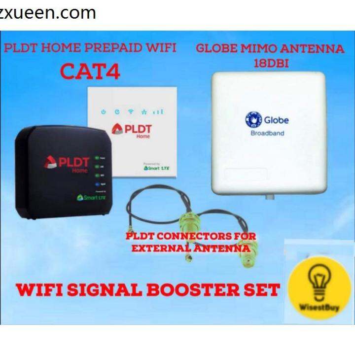 【READY STOCK】 PLDT prepaid wifi modem ( CAT4 ) with Mimo Antenna and ...