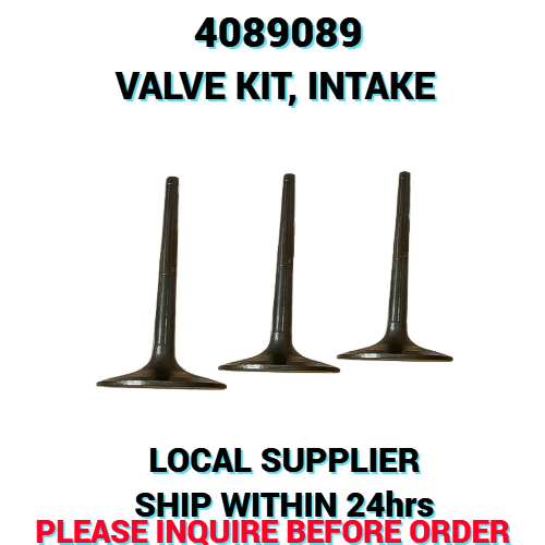 4089089 VALVE KIT, INTAKE FOR CUMMINS QSK23 QSK78 [PRE-ORDER ONLY ...