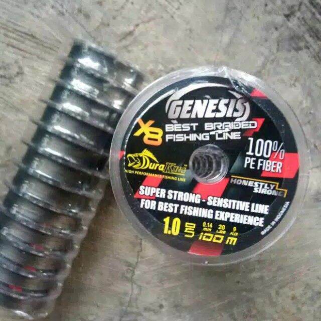 Benang Pancing PE DURAKING GENESIS PRO X8 Lilitan Halus Dan SUPER KUAT ...