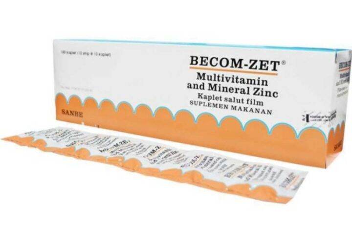 Becom-Zet Multivitamin dan Mineral | Lazada Indonesia