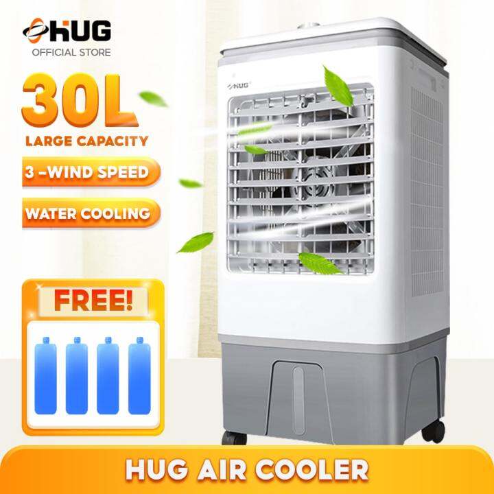 HUG Air Cooler Air-conditioning Fan Cooling Fan 30L Capacity Water Tank ...