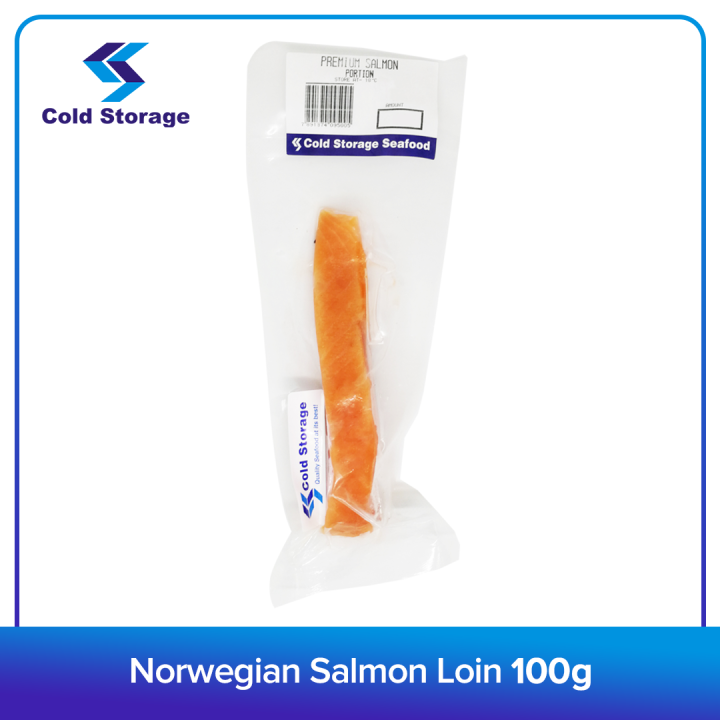 Cold Storage Seafood Norwegian Salmon Loin 100g | Lazada PH