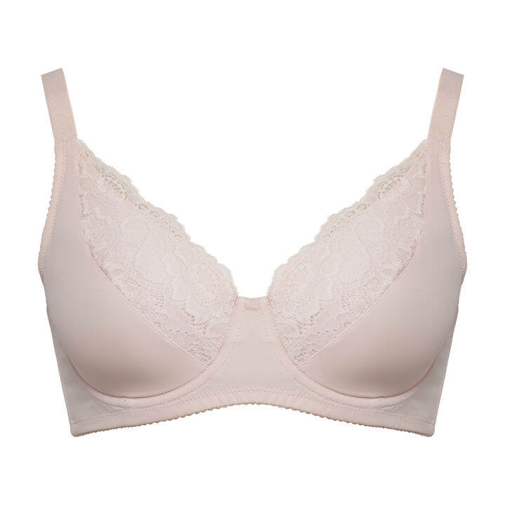 XIXILI DEBBIE CURVES LACE PANELED DEMI BRA | Lazada