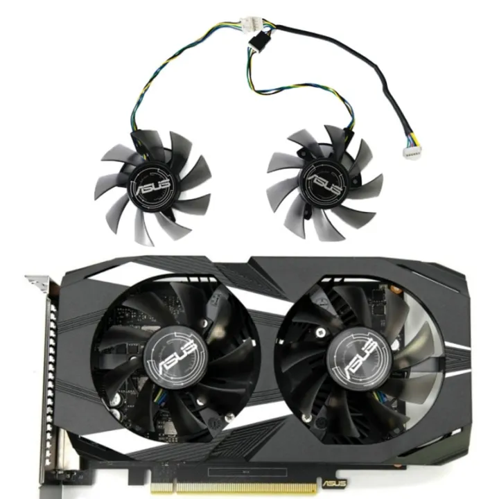 NEW 75MM 6PIN T128015BU FD8015U12S Cooling Fan，For ASUS TUF GTX 1650 ...