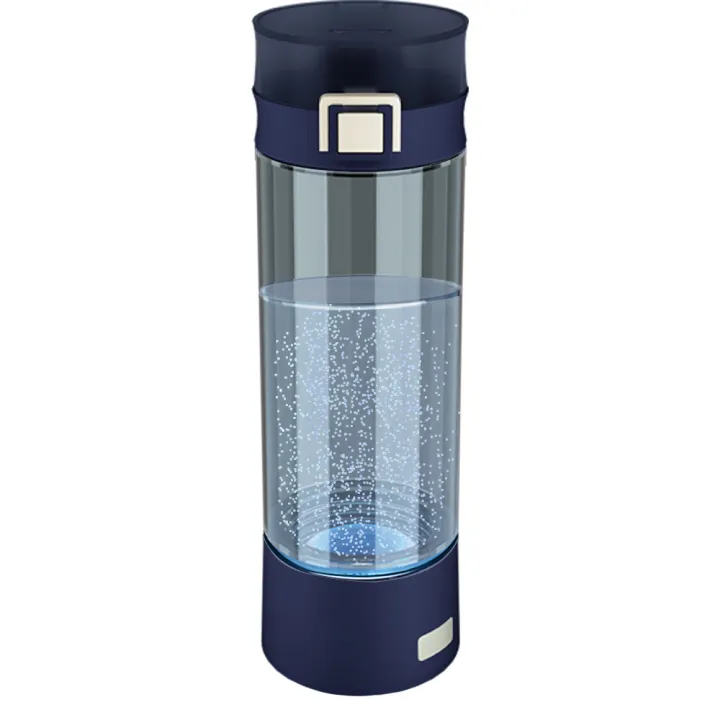GOSOIT Hydrogen Alkaline Water Bottle Maker Machine Hydrogen Water Generator Ionizer with SPE ...