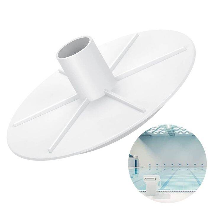 For Inground Pool Skimmer Vacuum Plate Replacement White 8 Inch Adapter ...