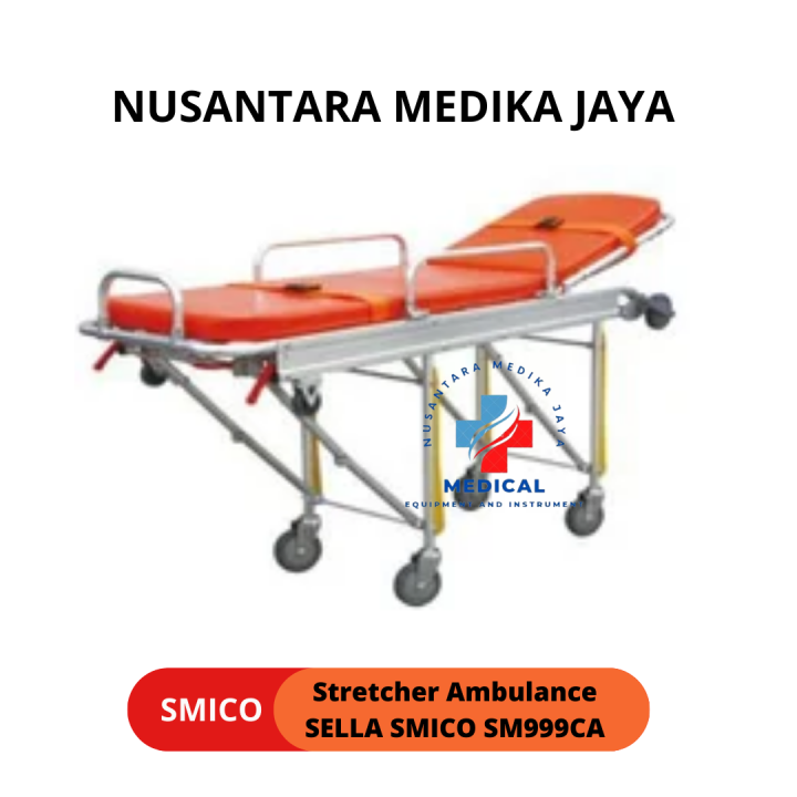 Stretcher Ambulance SELLA SMICO SM999CA Emergency Tandu Ambulance ...